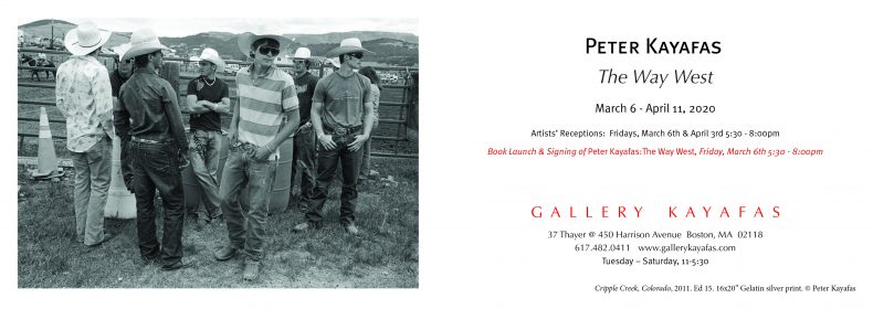 PETER KAYAFAS: THE WAY WEST exhibition and book launch at Gallery ...